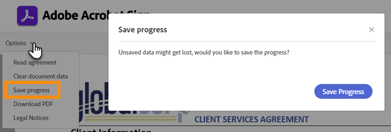 Adobe Acrobat Sign Web Forms